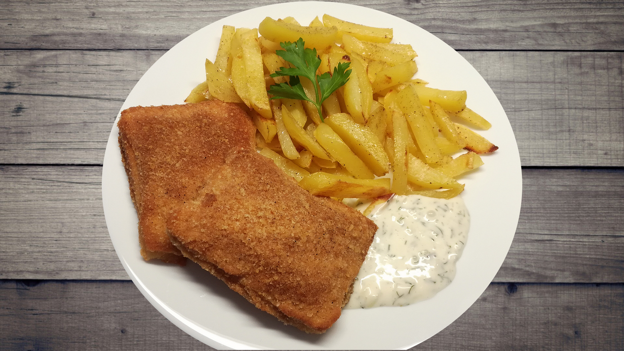 Smažený sýr s hranolky v troubě | Stream